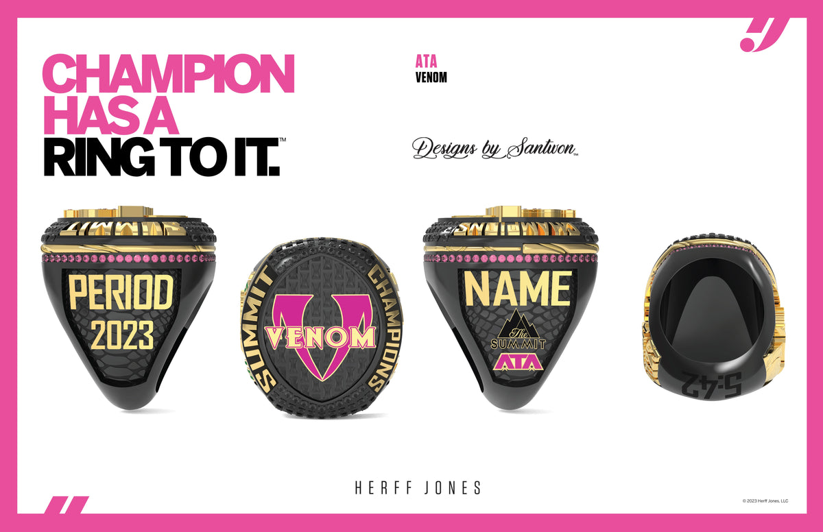 ATA Venom - 2023 Summit – Team Jewelry: Championship Jewelry by Herff Jones