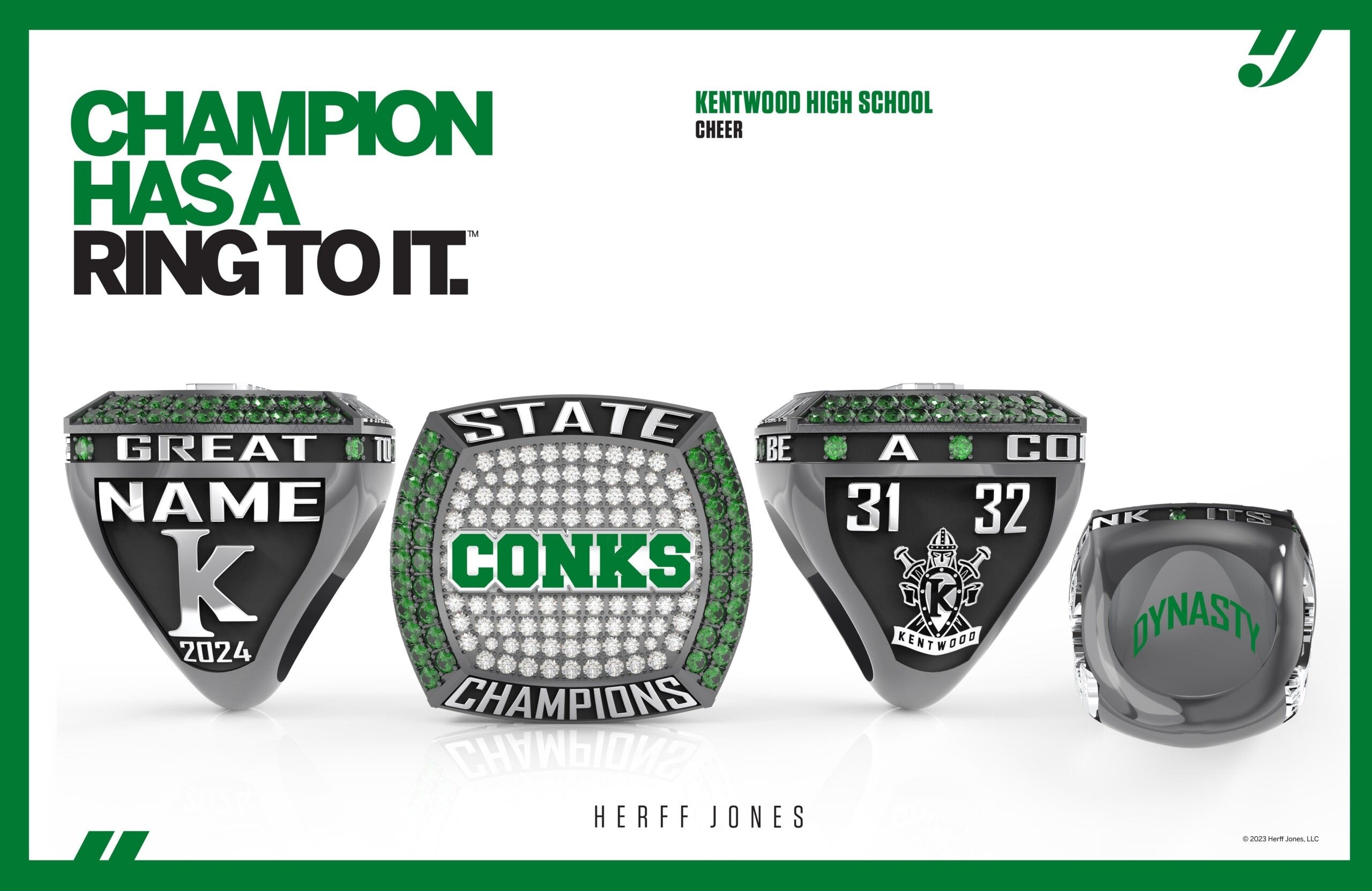 Kentwood High School - 2024 State – Team Jewelry: Championship Jewelry ...