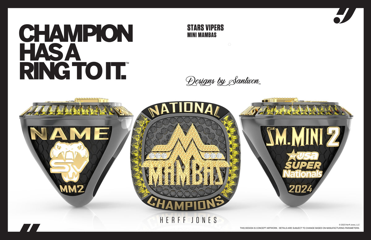 Stars Vipers Mini Mambas - 2024 USA ASN – Team Jewelry: Championship ...