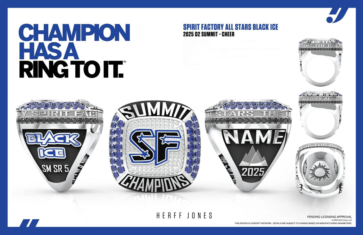 Spirit Factory Black Ice - 2025 D2 Summit – Team Jewelry: Championship ...